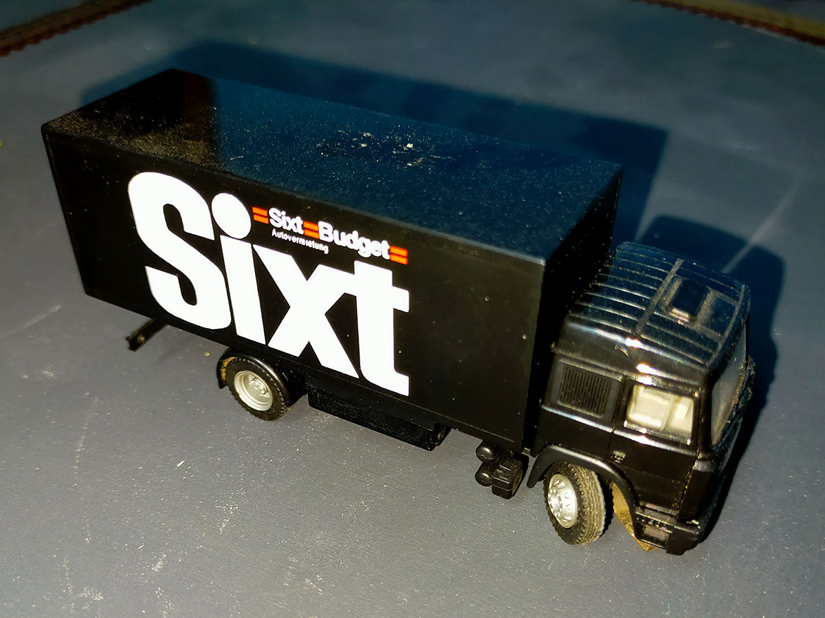 LKW „Sixt“ - Modellbahn-Anlage.de